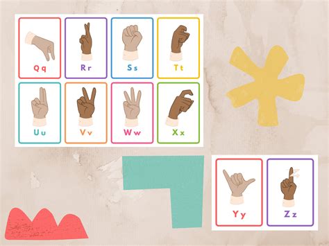 Sign Language ABC Flashcards, ASL Alphabet, Preschool, DIGITAL ...