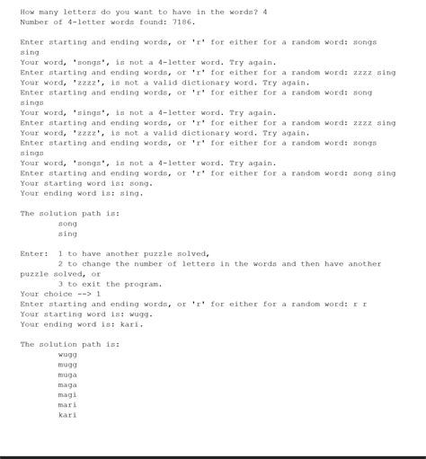 Image result for Word Ladder C