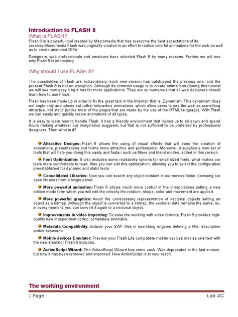 Image result for How to Use Flash 8