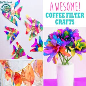 Image result for Primitive Coffee Filter Crafts