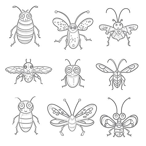 Image result for Insects Coloring Pages