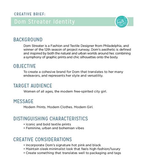 Image result for Design Brief Example for Kids