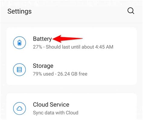 Image result for Android Old Power Options
