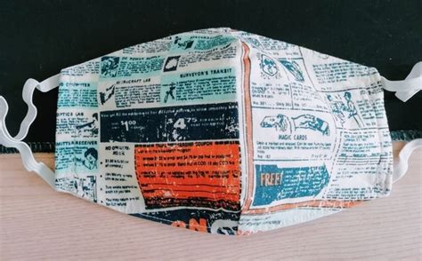 Image result for 5 Dart Face Mask Pattern