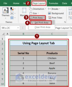 Image result for Excel View Print Area
