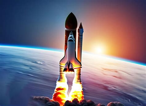 Image result for Shuttle Launch Over Earth