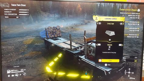 Image result for Snow Runner Long Logs