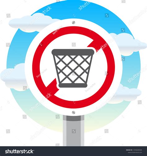 Image result for Regulated Garbage Sign