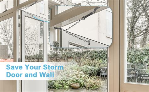 Image result for Storm Door Protector Chain and Spring