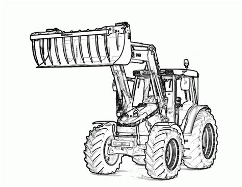 Image result for Tractor Color Pages