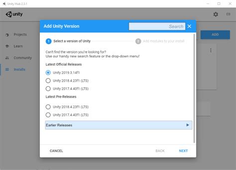 Image result for How to Add a Version of Unity
