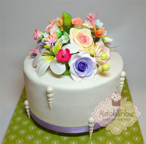 Image result for Spring Floral Cake
