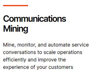 Image result for UiPath Communication Mining