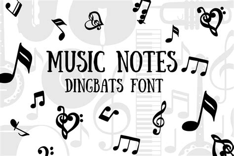 Image result for Music Note Text Font
