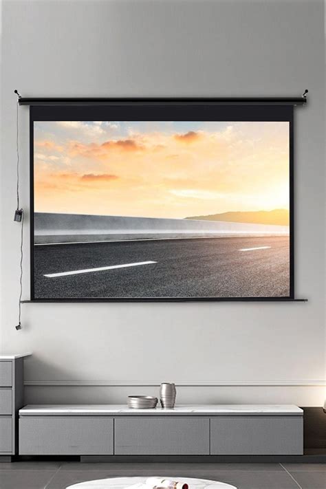 Image result for Remote Control Projector Screen