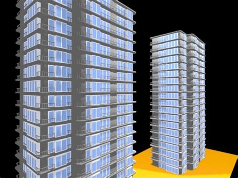 Image result for High-Rise Building 3D Model