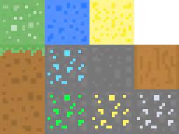 2D minecraft sprites ! | OpenGameArt.org
