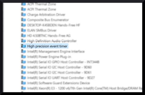 Image result for High Precision Event Timer Windows 1.0