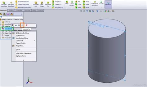 Image result for SolidWorks Revolve Cut for Beginners