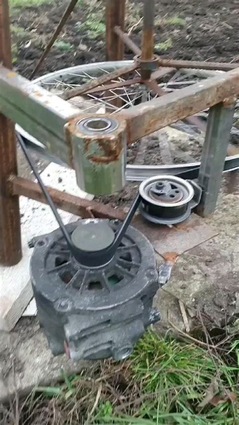 Image result for How to Do a Mini Hydro Using Induction Motor