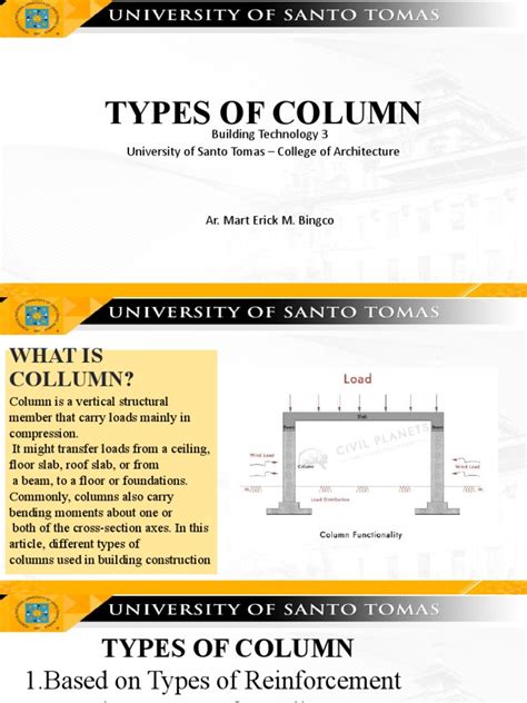TYPES AND SIZES OF Collumns | PDF | Column | Beam (Structure)