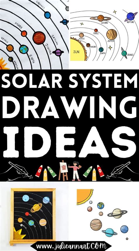 Image result for Solar System Drawing Simple