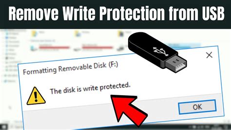 Image result for How to Remove Write Protection From USB