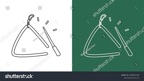 Image result for Triangle Instrument Drawing
