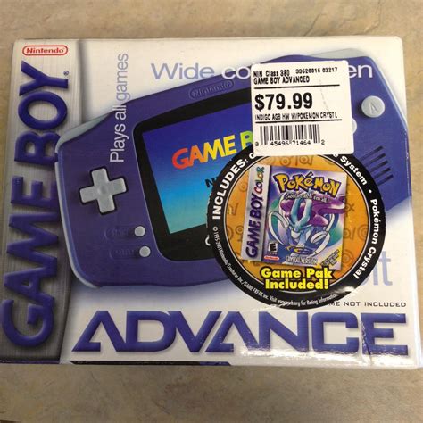 Pokemon Crystal Gameboy Color | BubaKids.com