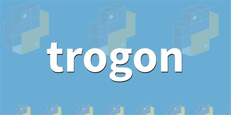 Image result for Python JSTOR Talk Trogon