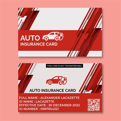 Image result for Auto Insurance Card