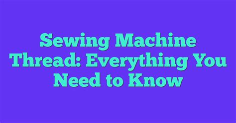 Image result for What Is a Thread Machine Sewing