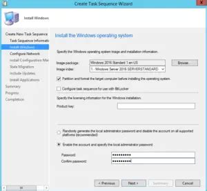 Image result for How to Reset SCCM Task Sequence Password