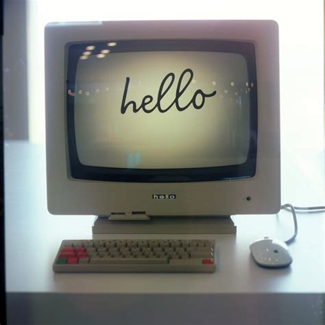 Image result for Old Computer Downloading Files Stock Image