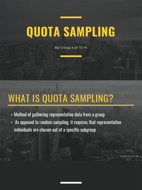 Image result for Quota Sampling