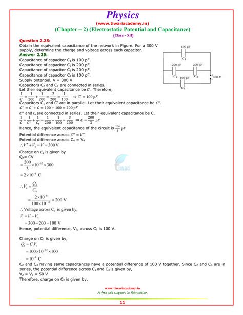Image result for Physics Chapter 2 Class 12 by Radhika Classes Lecture 6