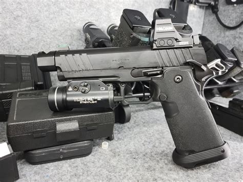 Image result for Springfield Prodigy Threaded Barrel