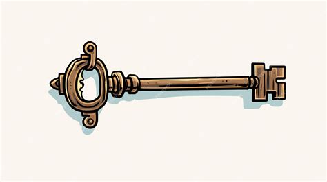 Image result for Cartoon Key Drawing