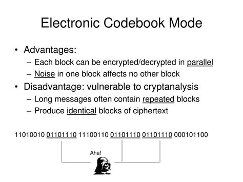 Image result for Electronic Codebook Block Cipher Mode