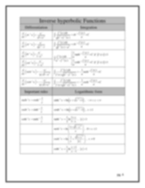 Image result for Basic Calculus Rules