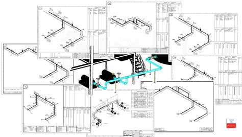 Image result for SolidWorks Routing Isometric Drawing