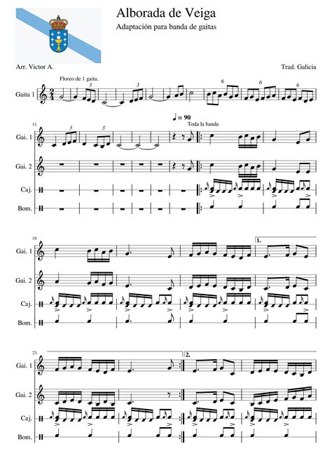 Image result for Alborada Violin Notes
