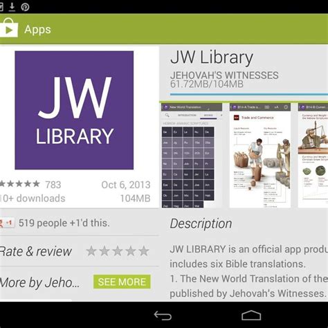 Image result for JW Library App Store