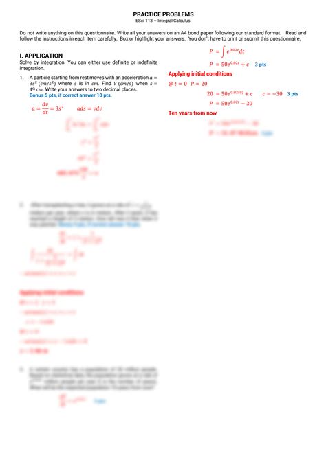 Image result for Basic Integration Problems