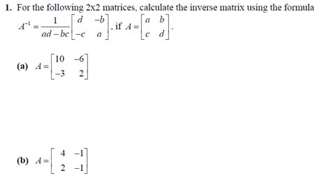 Image result for Inverse 2X2 Matrix Graph