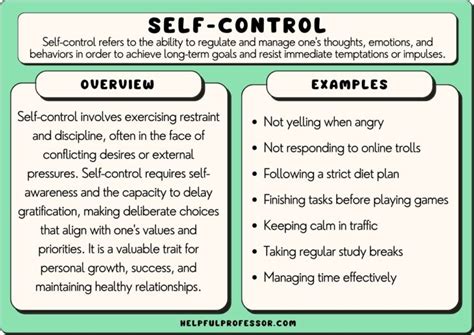 Image result for Examples of Self-Control
