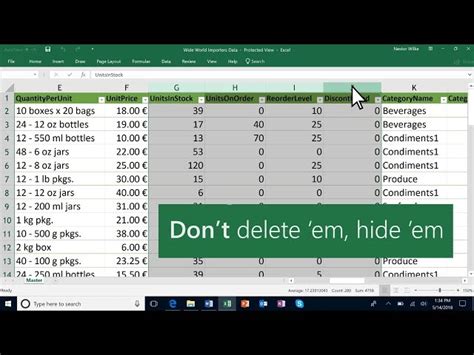 Image result for How to Open Excel Each Cell If Hidden