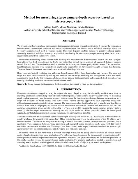 Image result for Stereo Vision Camera Depth Estimation