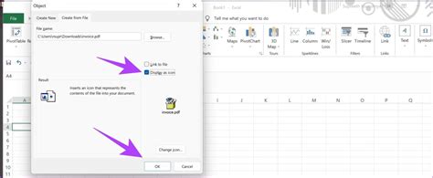 Image result for How to Insert a PDF into Excel