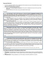 Image result for Expanded Definition Test